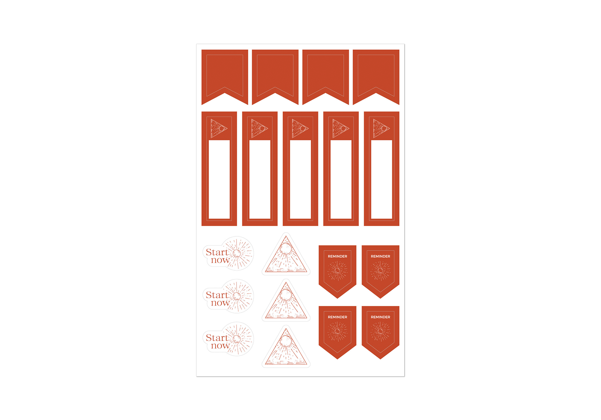 Sticker Set, Fire – The Success System