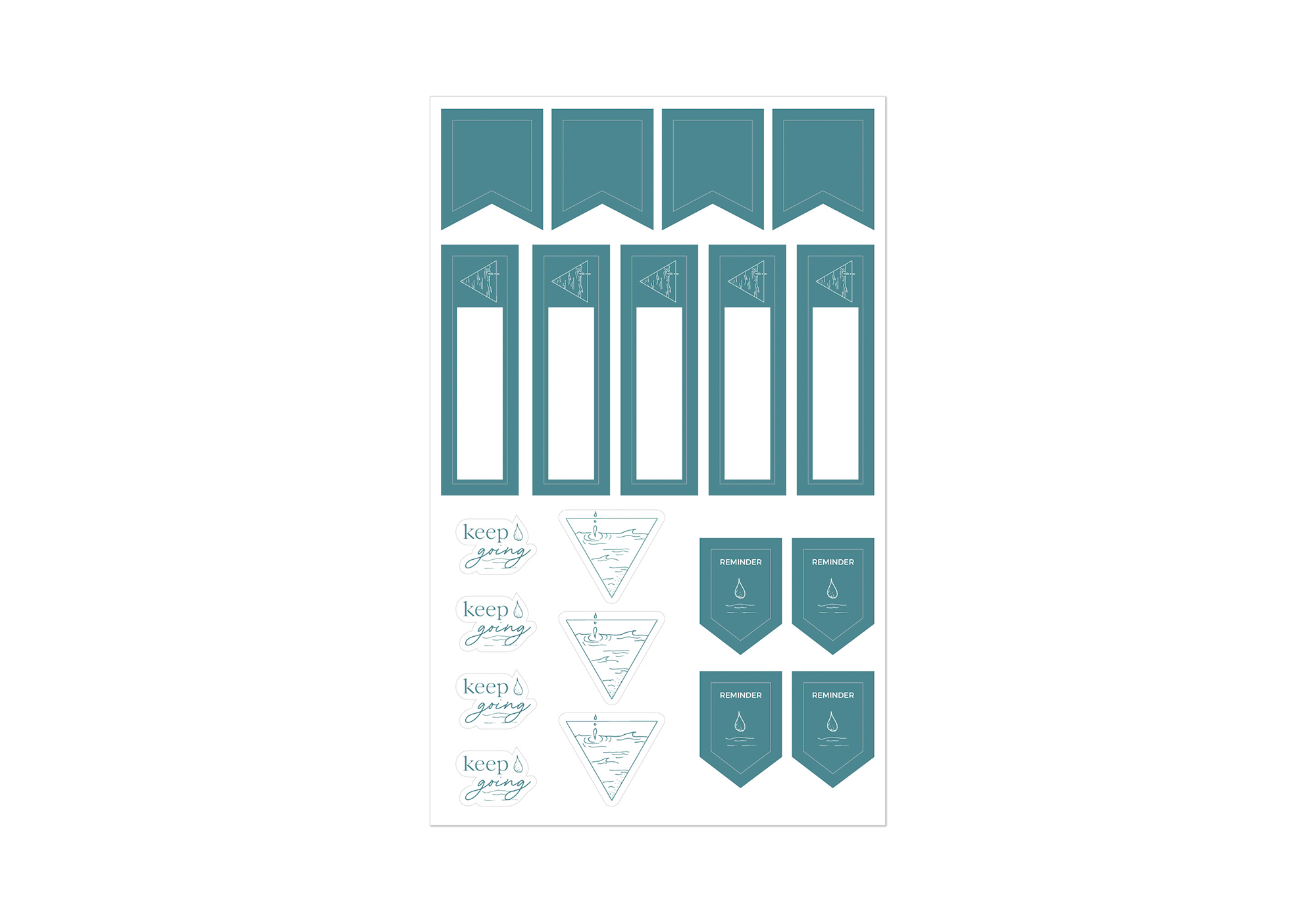 Sticker Set, Water – The Success System